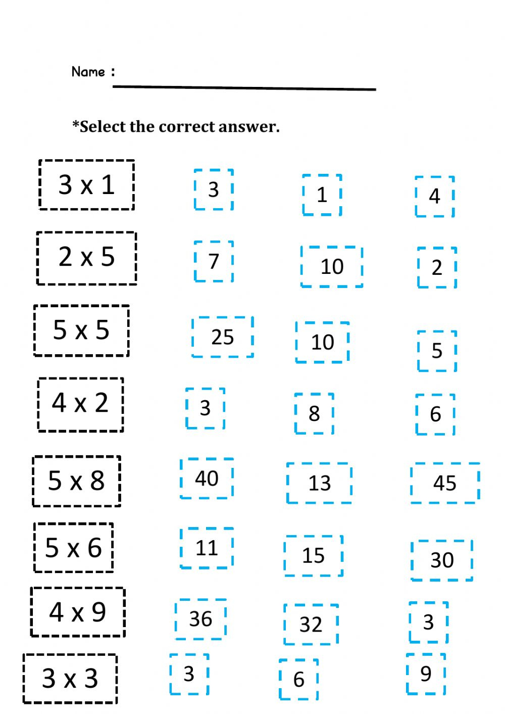 Multiplication Facts 1 5 Worksheet Multiplication Chart Printable Multiplication Facts 1 5 Worksheet Multiplication Chart Printable